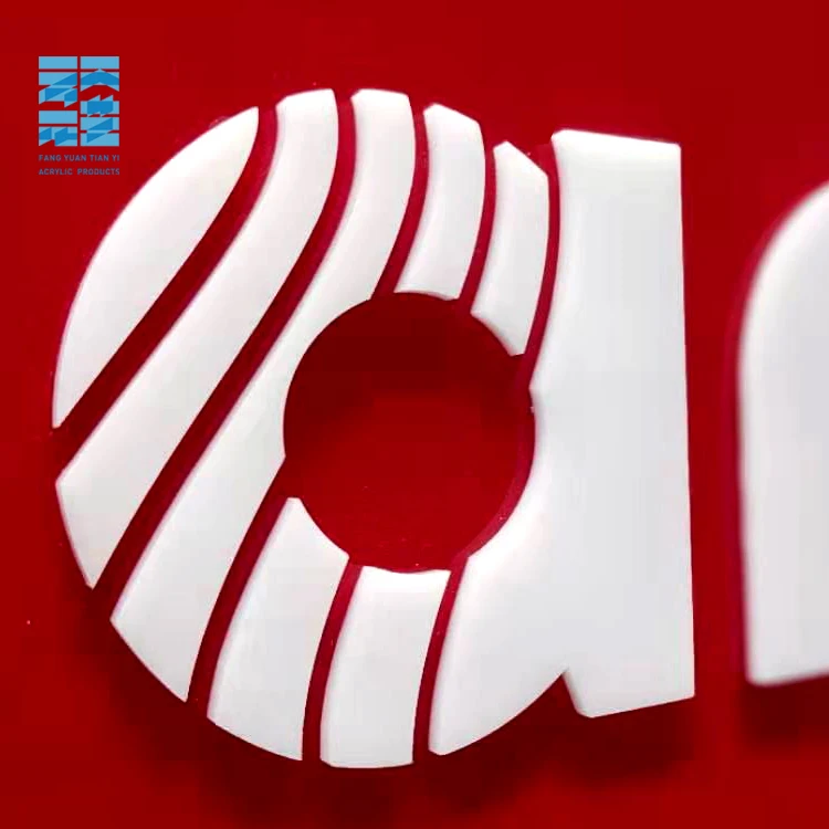 Flat Cut Acrylic Letters Custom Perspex Signage Logo Sign Letters ...