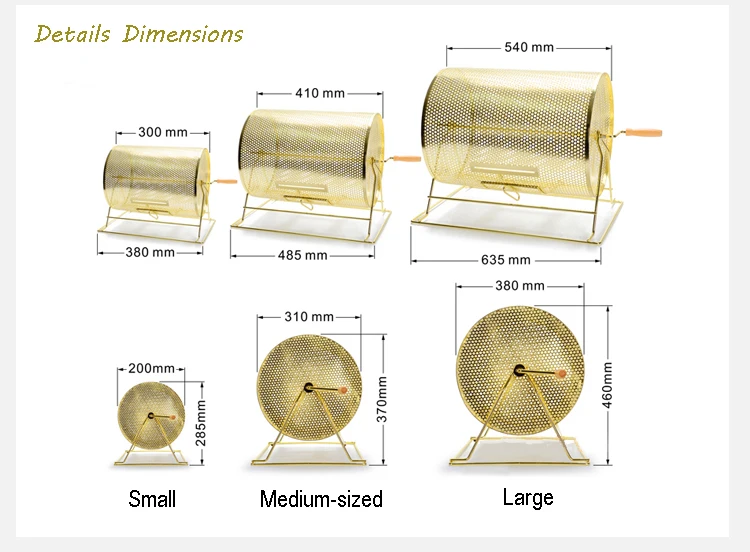 High Quality Golden Manual Metal Lottery Machine Ernie Bingo Case Lucky ...