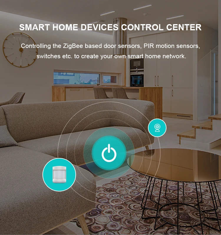 Smart Home Zigbee Gateway For Zigbee Smart Devices Control,Zigbee 3.0 ...