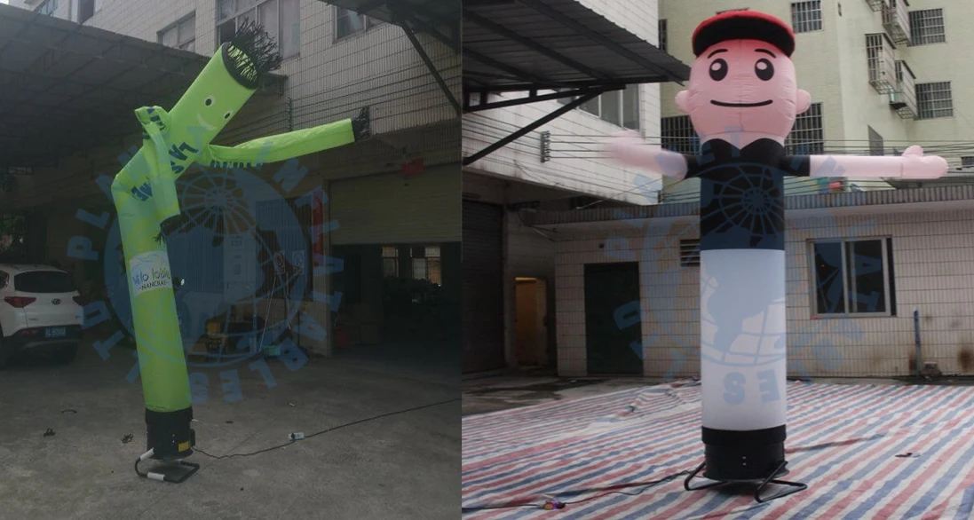 Funny Inflatable Waves Sky Air Dancer / Fly Guy Inflatable Air Dancer ...