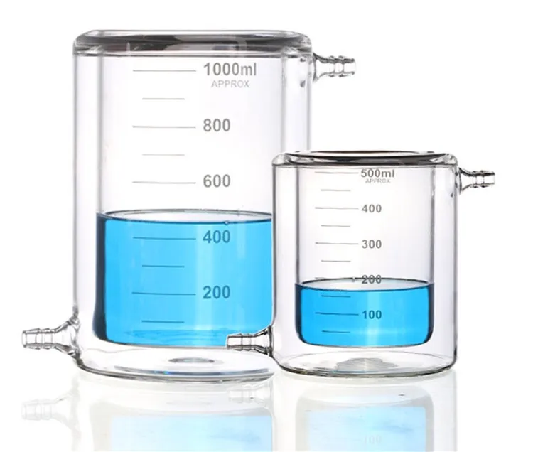 HAIJU LAB Glassware - High Borosilicate Double-Layer Beakers