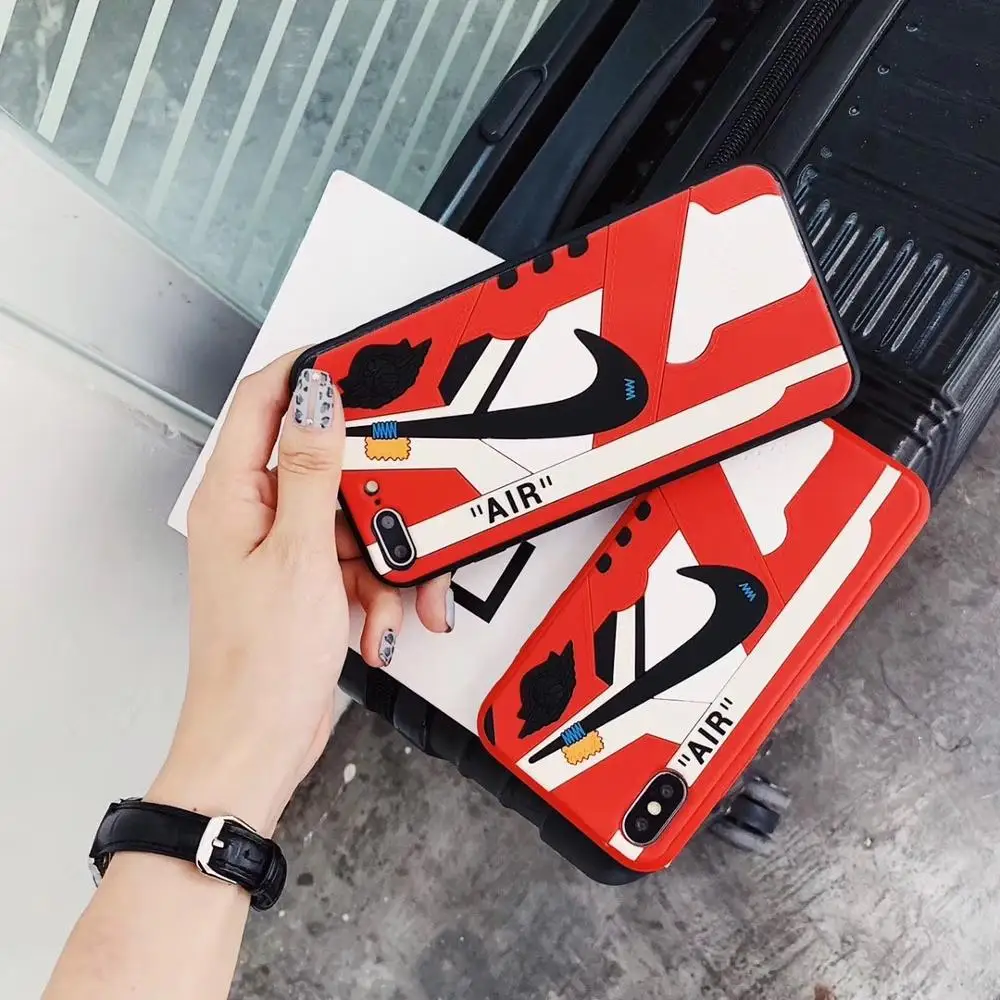 Nba Phone Case 3d Cool Sneaker Cell Phone Shockproof Back Cover With ...