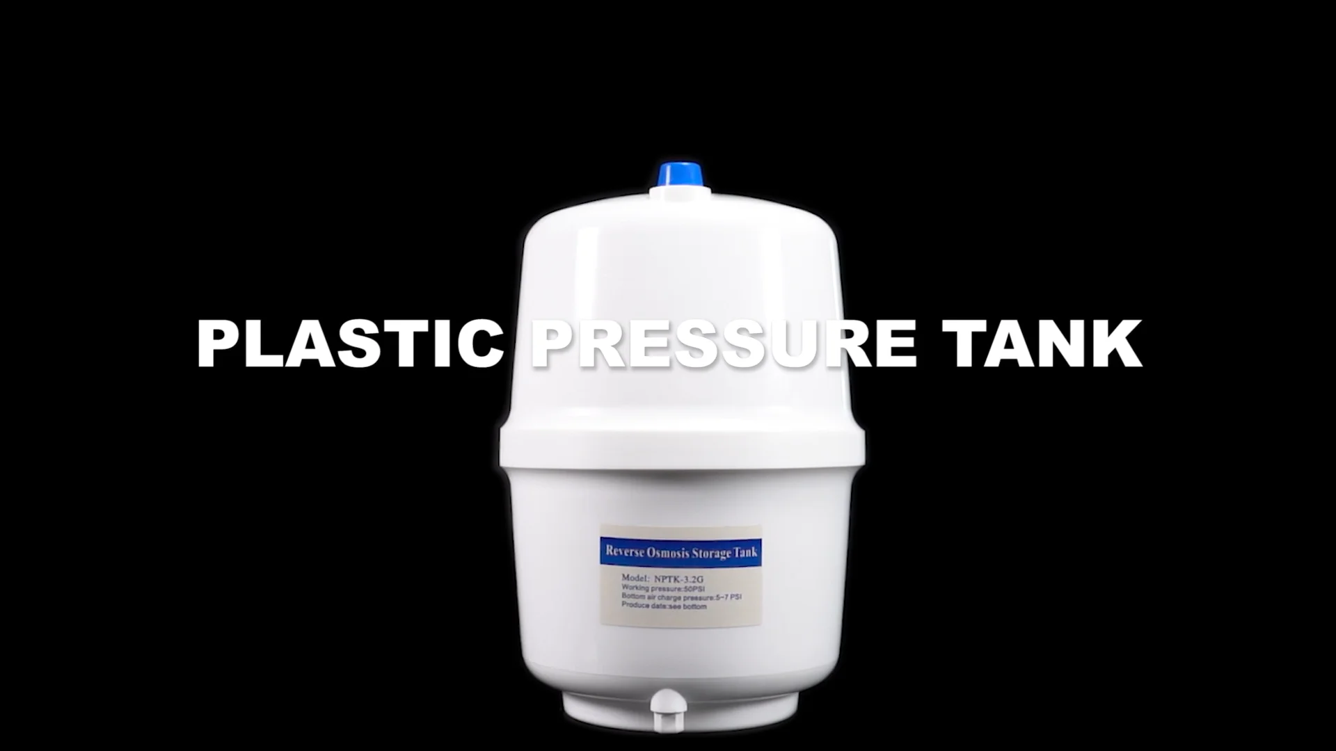 3g Ro Pressure Tank/plastic Water Storage Tank - Buy Ro Pressure Tank ...