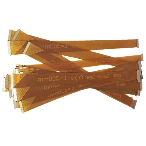 Fast Produce Custom Design 0.4mm Pitch 5 To 50 Pin Flex Flat Fpc Cable ...