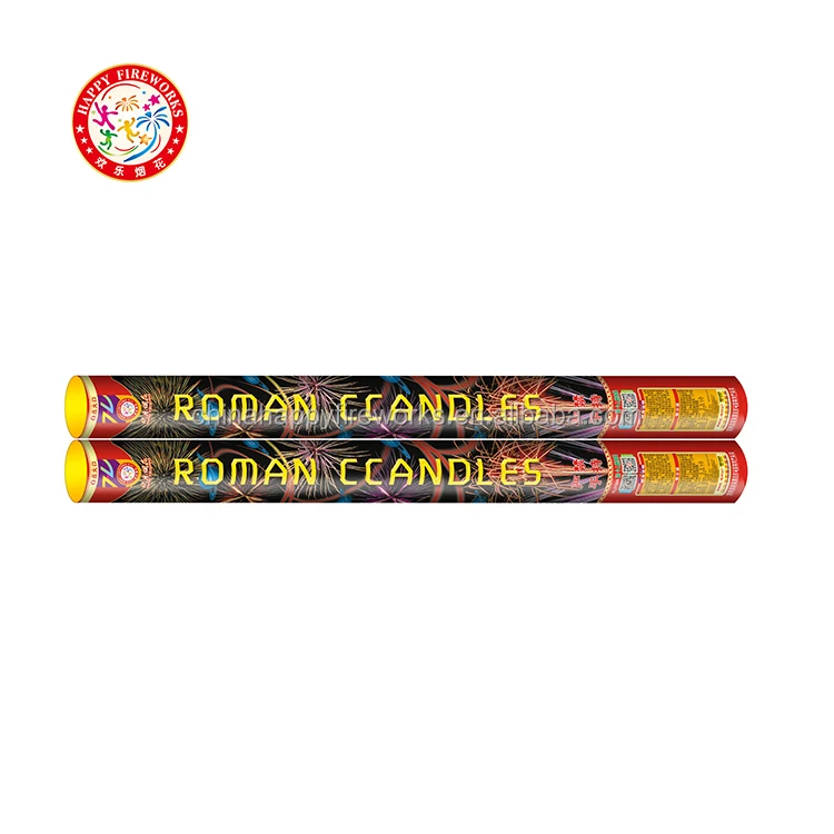1.2" 8 Shots Fireworks Pyrotechnics Roman Candle Magic Shots Pyro - Buy ...