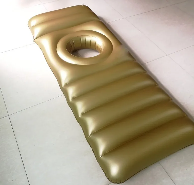 Stomach Sleeping Pool Float Inflatable Pregnancy Bed Mattress With Hole ...