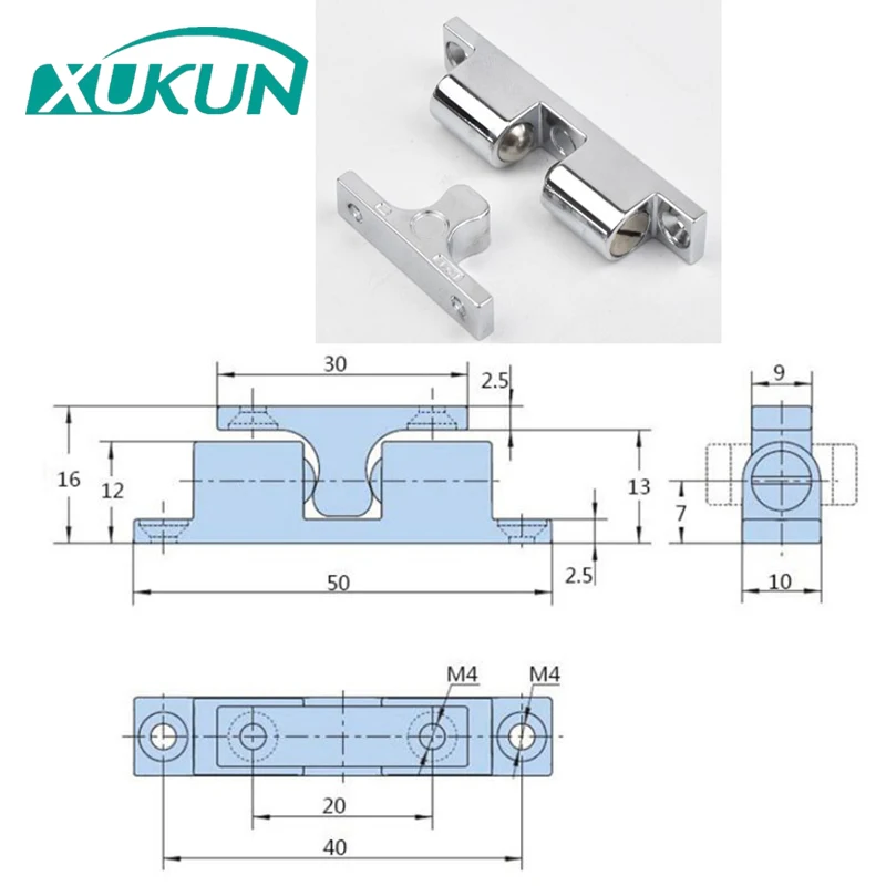 XK803 Stainless Steel Gate Catch - High-Quality Door Closes