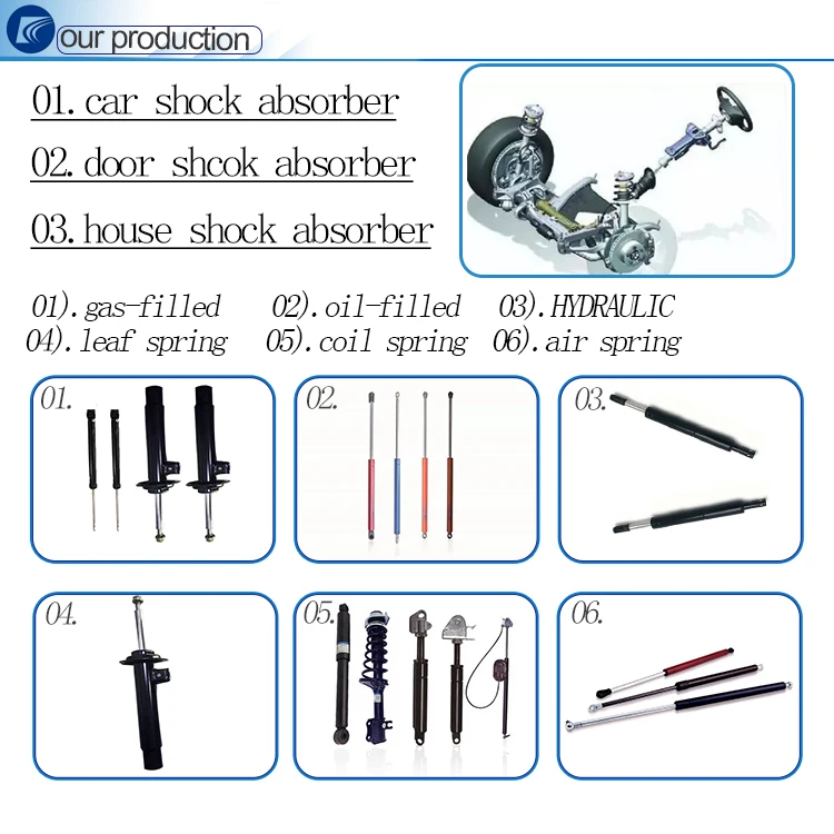 Tension Coil Spring Suspension Shock Absorber Shock Absorber Assy ...