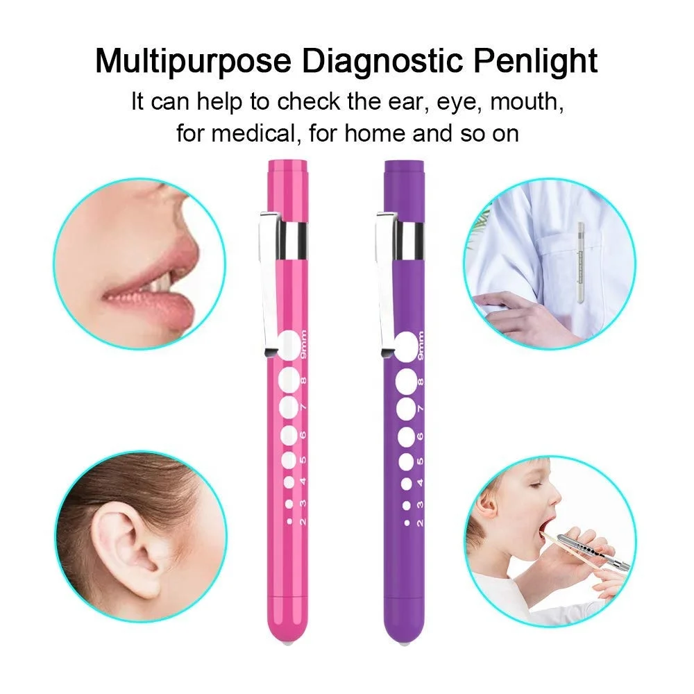Custom Logo LED Medical Pen Light - Pocket Flashlight for Doctors ...