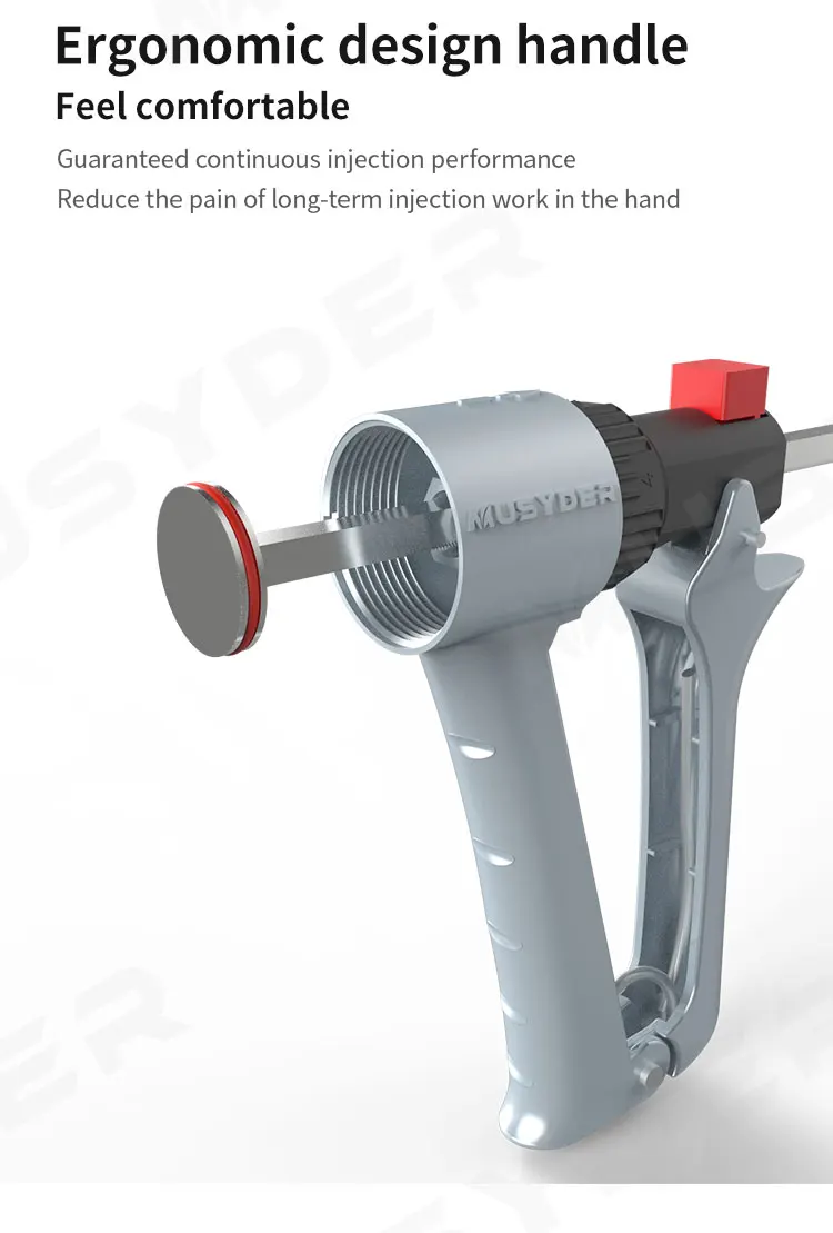 Adjustable 50ml Animal Semi Automatic Poultry Vaccination Equipment ...