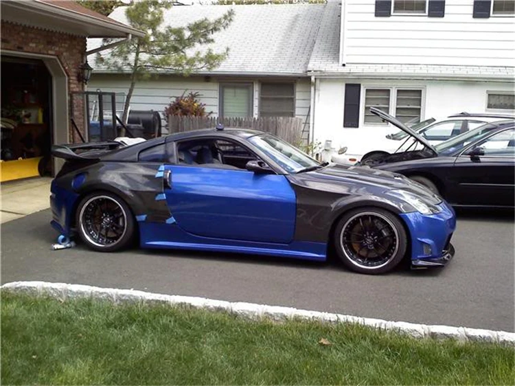 Darwinpro Dlk Style Wide Rear Bumper And Rear Fender Fornissan 350z ...