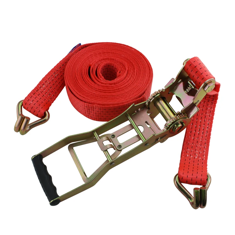 50MM 5000KG Cargo Control Tie Down Strap with Ergo Ratchet Buckle 2 ...