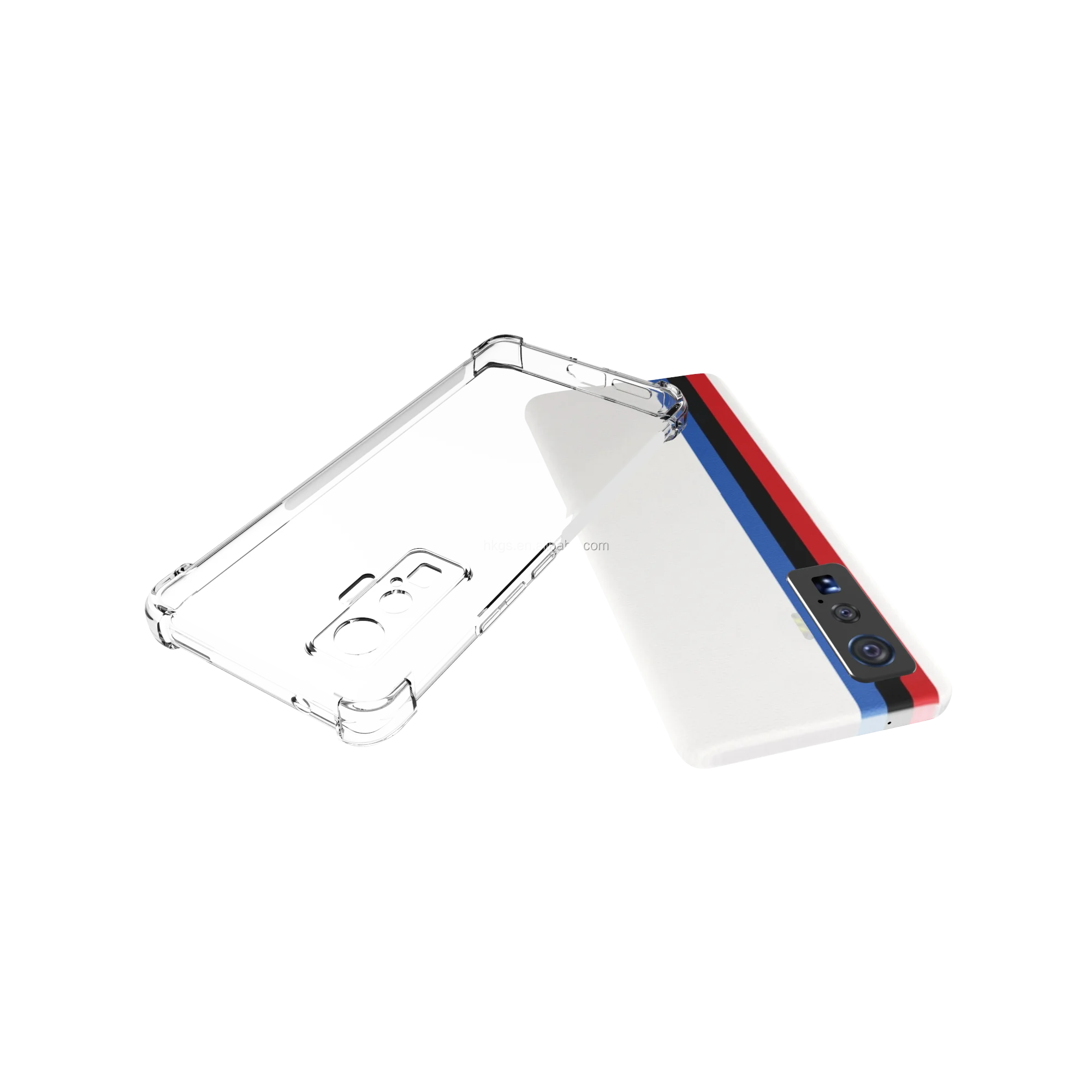 Transparent Soft Tpu Gel Silicone Corner Shockproof Case For Vivo Iqoo ...