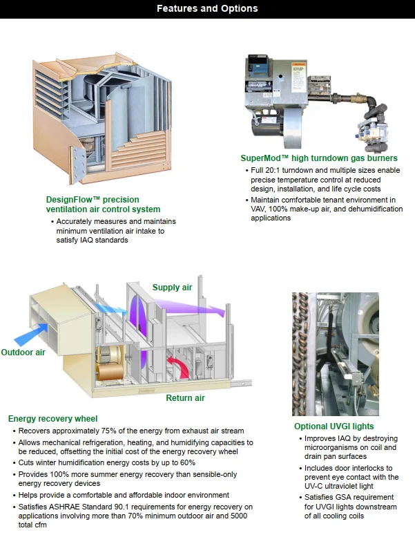 Mcquay DX AHU Air Handling Unit - Efficient HVAC Solutions