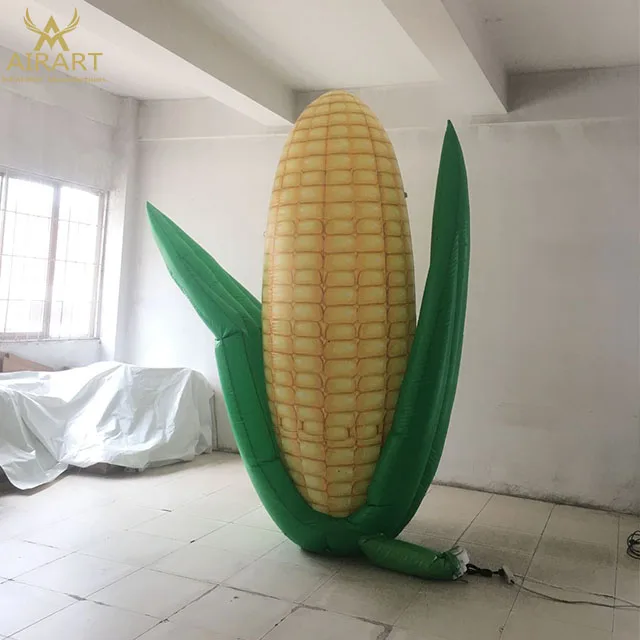 A Big Giant Corn Balloon Inflatable Ground Balloon for Advertising