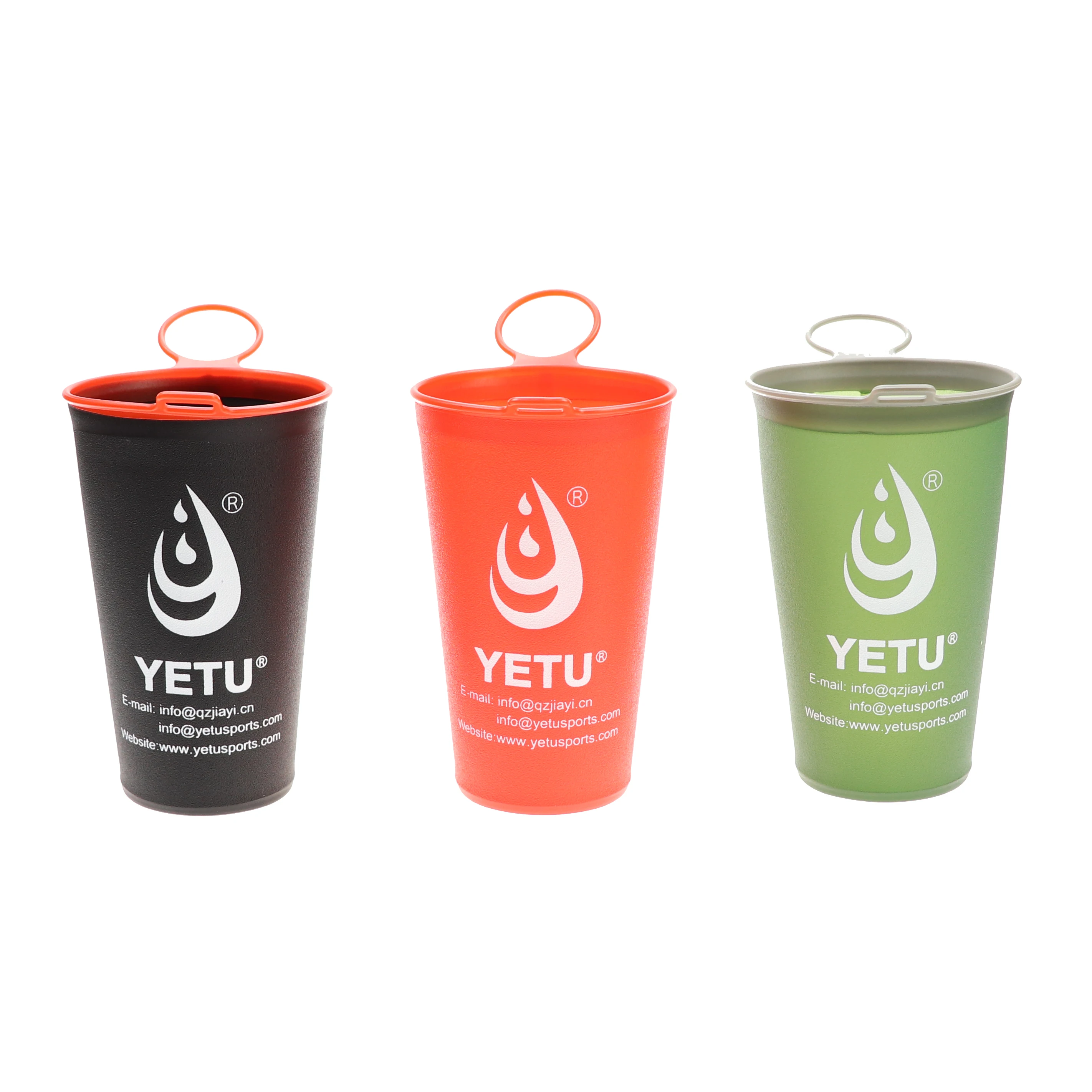 Customized Reusable Soft Drinking Collapsible Water Cup Cups & Saucers ...