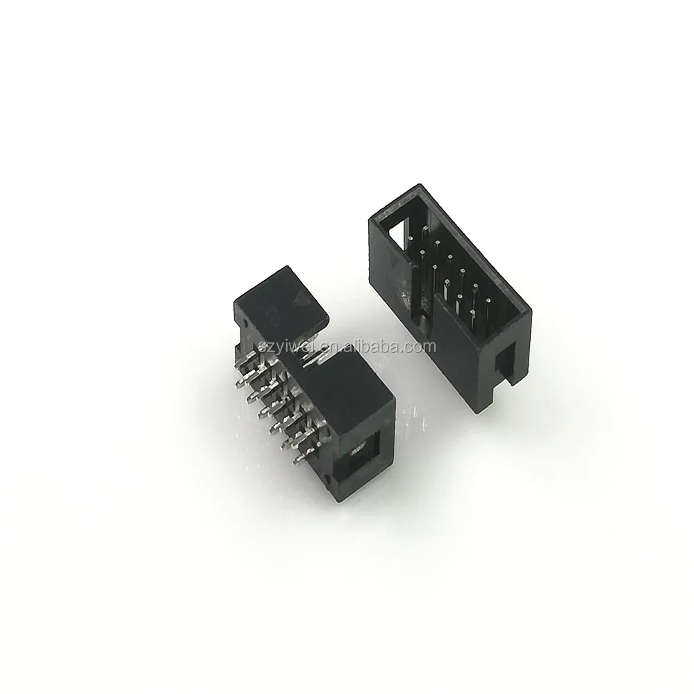 2x6 Position 12 Pin Vertical 0.10" Shrouded Header 2.54 Mm