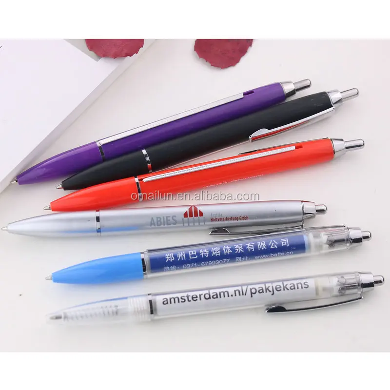 Customizable Scroll Pen - Ideal for Promotions & Gifts