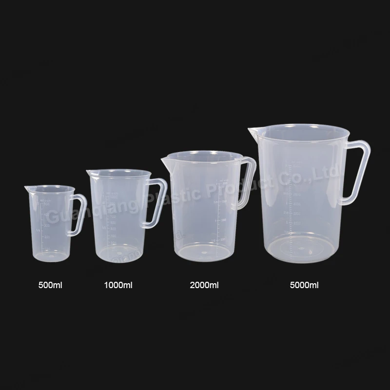 Transparent Plastic Measuring Beaker Cup 1 Liter Measuring Cups - Buy ...