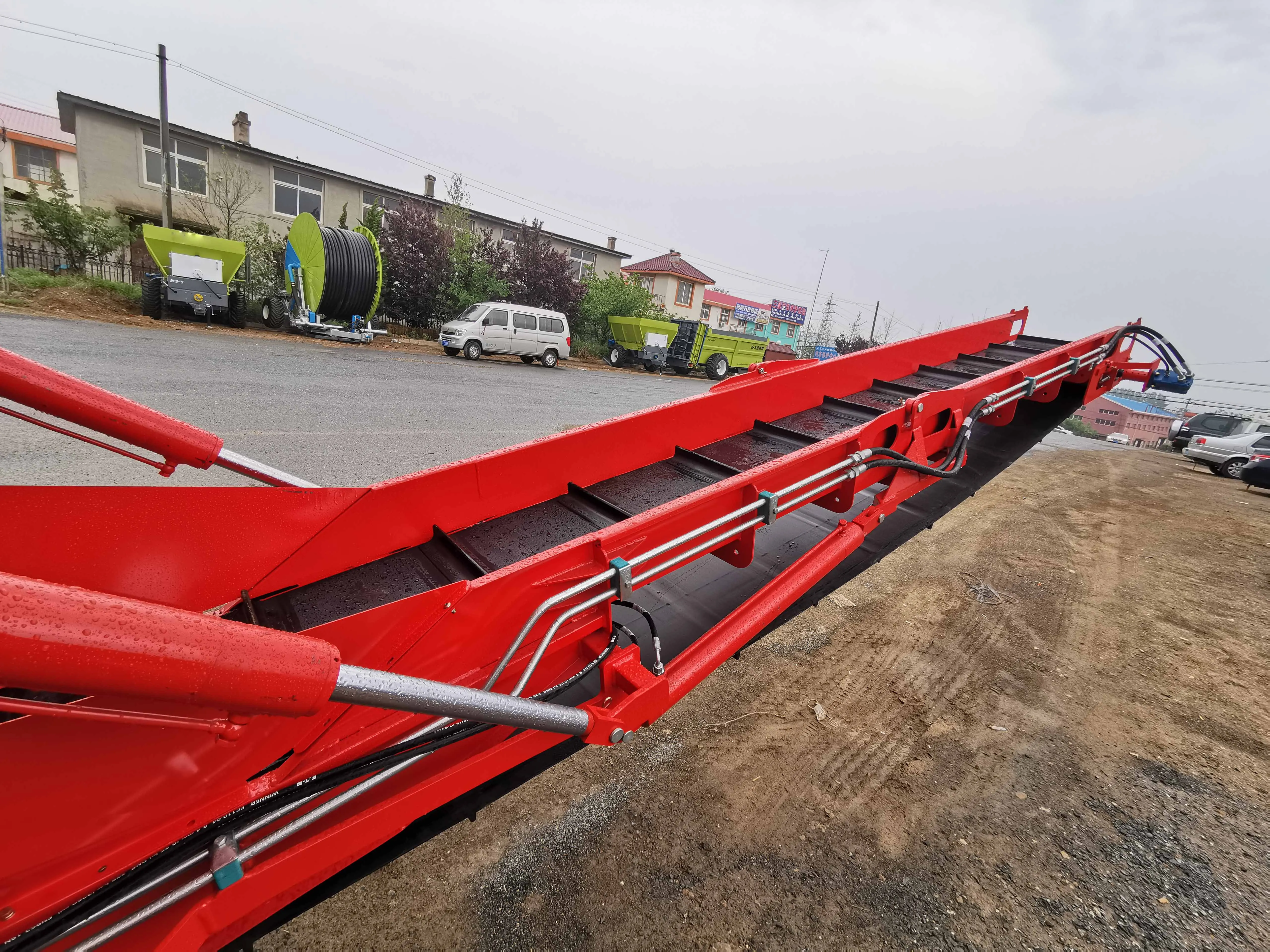 Large Scale Maize Straw Crusher Tub Grinder for Efficient Hay Bale ...