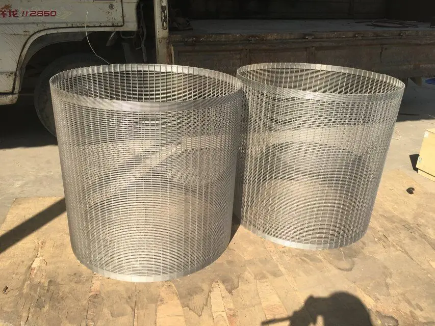 Stainless Steel AISI316L Wedge Wire Screen Basket Curved Coanda Screens ...
