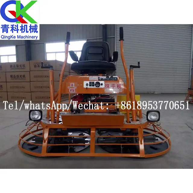 Helicopter Wet Concrete Power Float Finishing Machine Ride Type ...