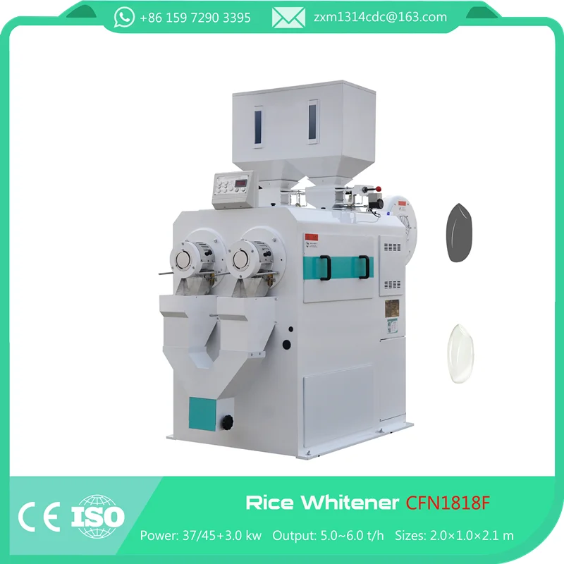 CFN Series Double Roller Low Temperature Rice Whitener