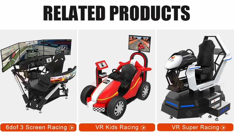 Indoor Amusement Park Rides Moto Gp Simulator Arcade Racing Machine Car ...