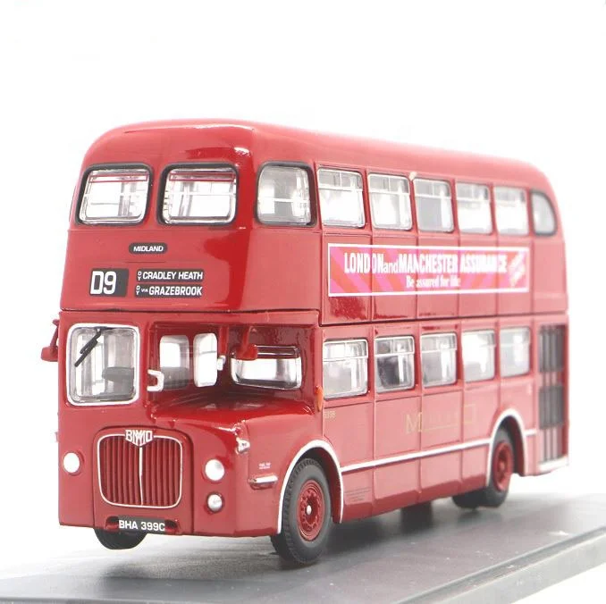 Diecast Kids Toys Vehicles Manufacturer 1/18 London Double-decker Bus ...