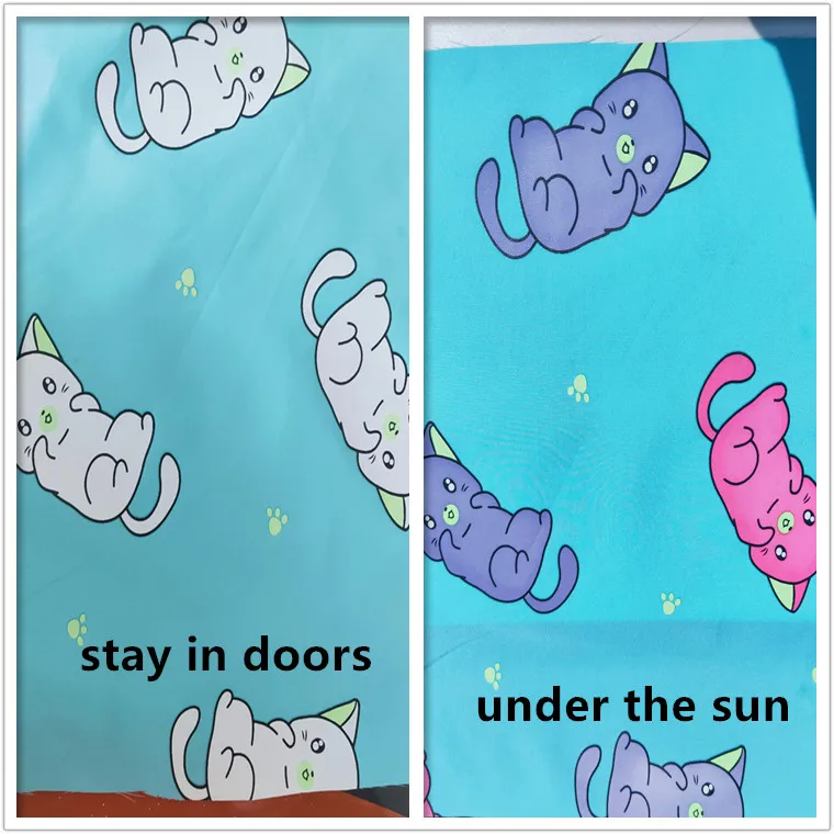 New Fashion sunlight Sensitive Photochromic Colour Changing Cloth ...