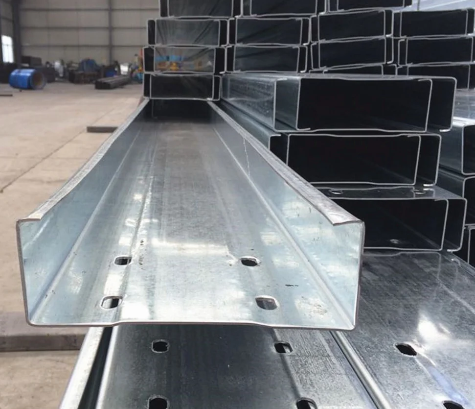 Galvanized C Channel Steel Beams for Large Span Buildings