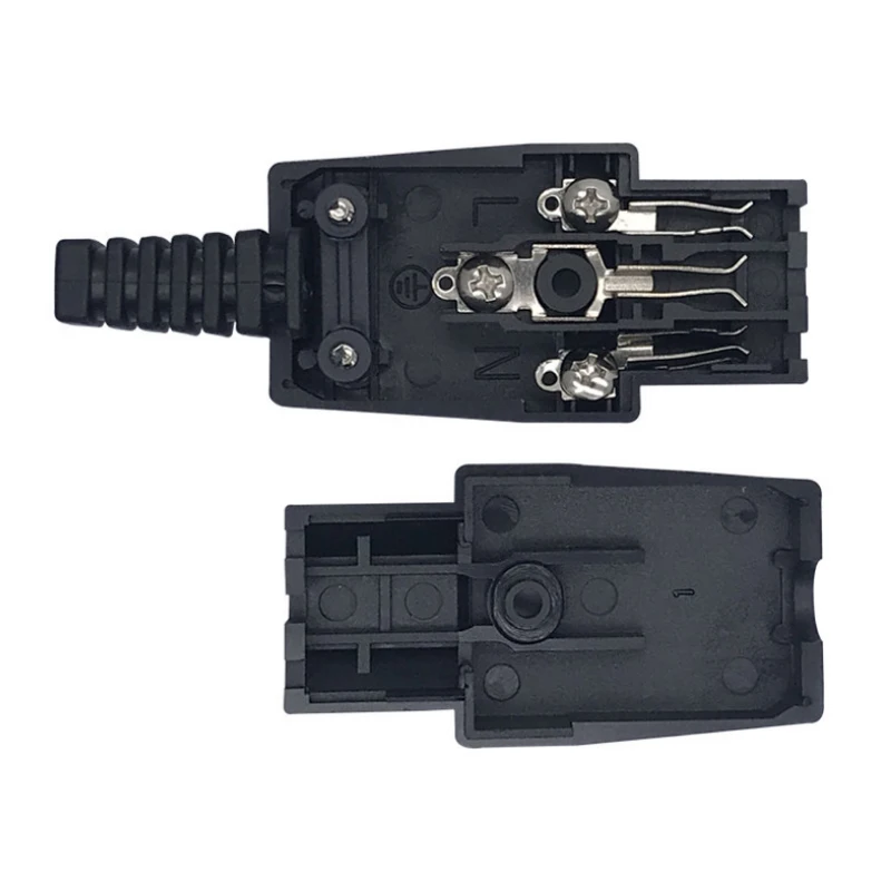 Iec C15 C14 Power Connector 10a 3 Prong Electric Plug Adapter Female ...