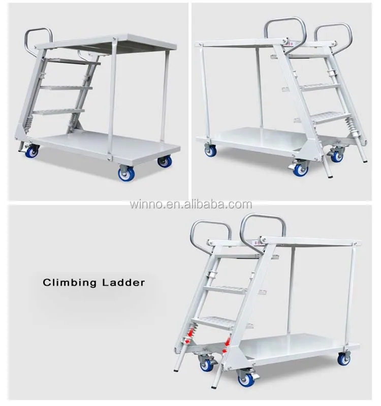 Aluminum Alloy Ladder Escalator Stair Climbing Ladder Outdoor Escalator ...