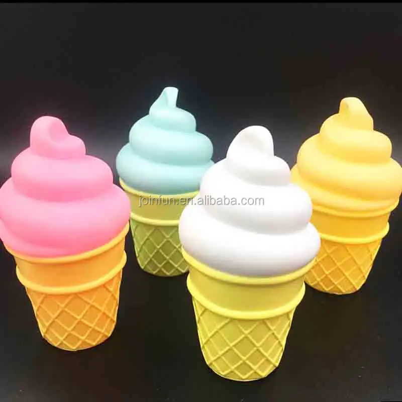 Custom Plastic Coin Collector Bank,Cartoon Ice Cream Coin Collector ...