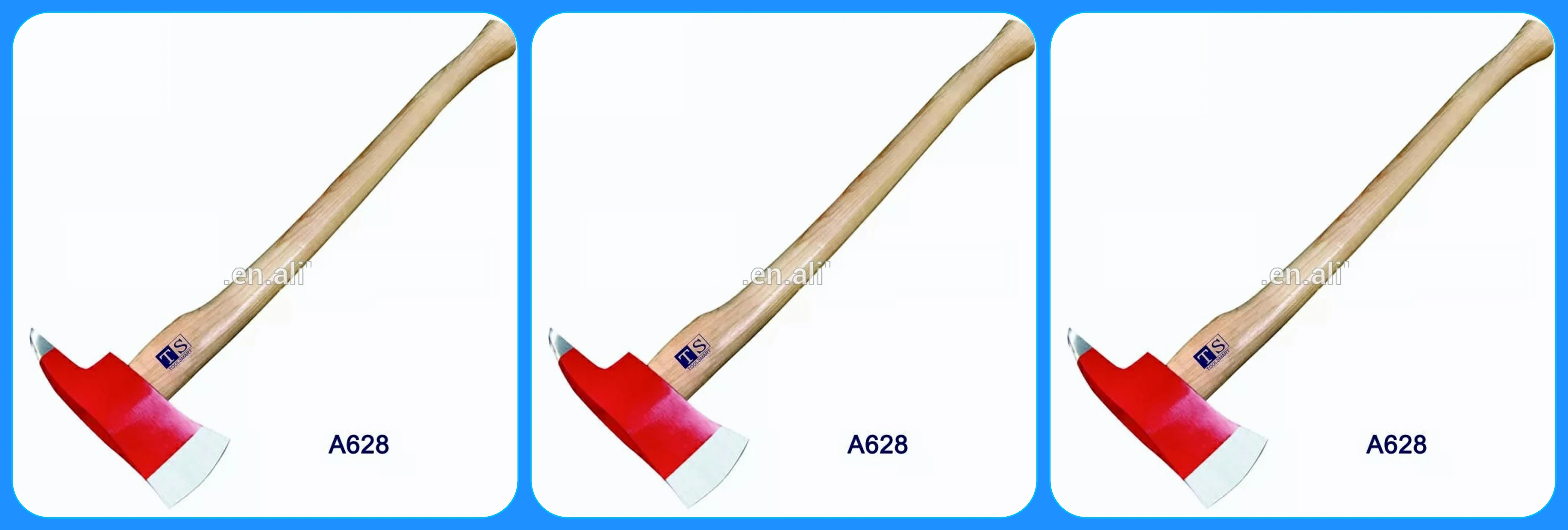 Fireman Axe with Ripper Pick and Oval Eye - Hatchet Supplier