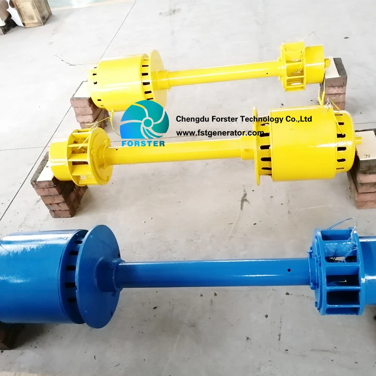 Low Head 3-12m Mini 5kw Micro Hydro Kaplan Turbine Generator