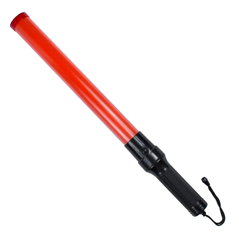 Length 54cm Red Color Road Safety Control Concert Led Flashlight Stick ...