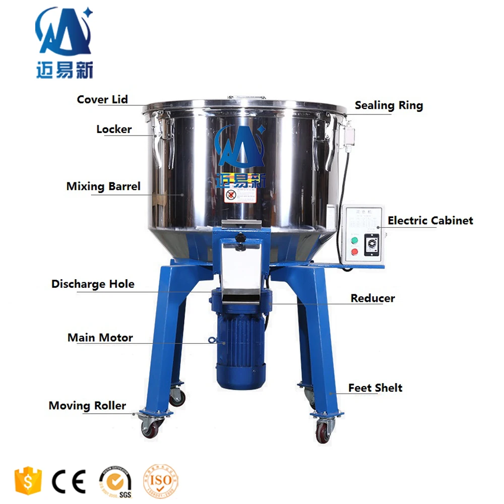 100KG Plastic Resin Mixer / Blender - Efficient & Durable