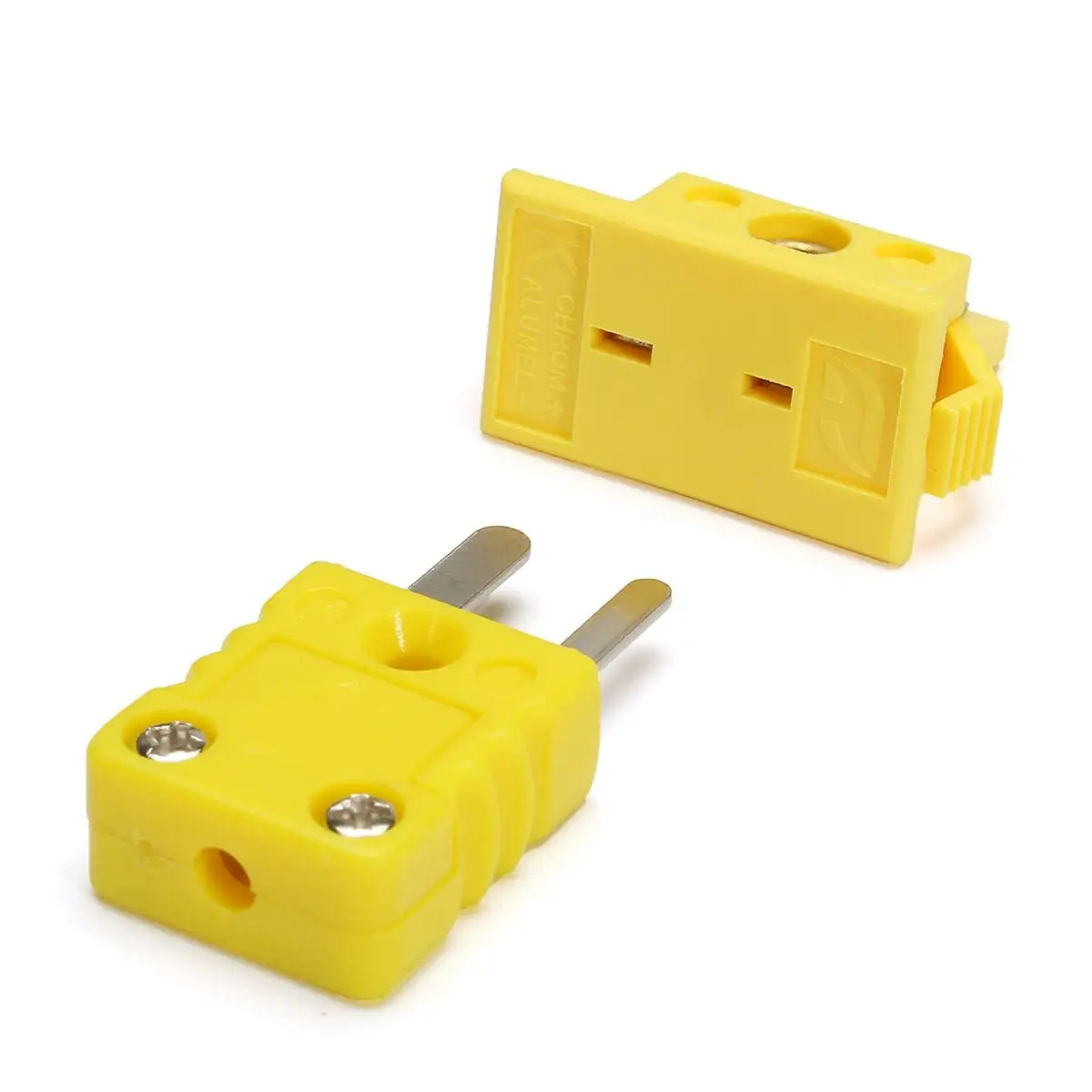 Miniature K-Type Thermocouple Socket Plug Connector - Reliable Male and ...