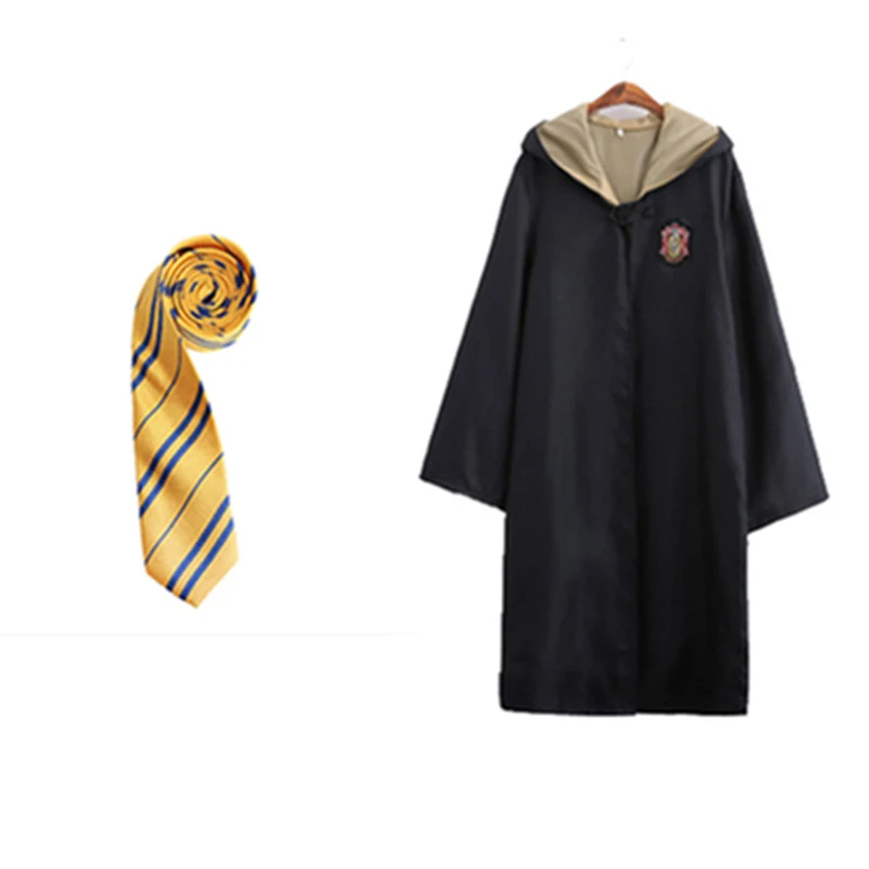 Hp Cosplay Costume Kids And Adult Robe Cloak Halloween Party Costumes ...