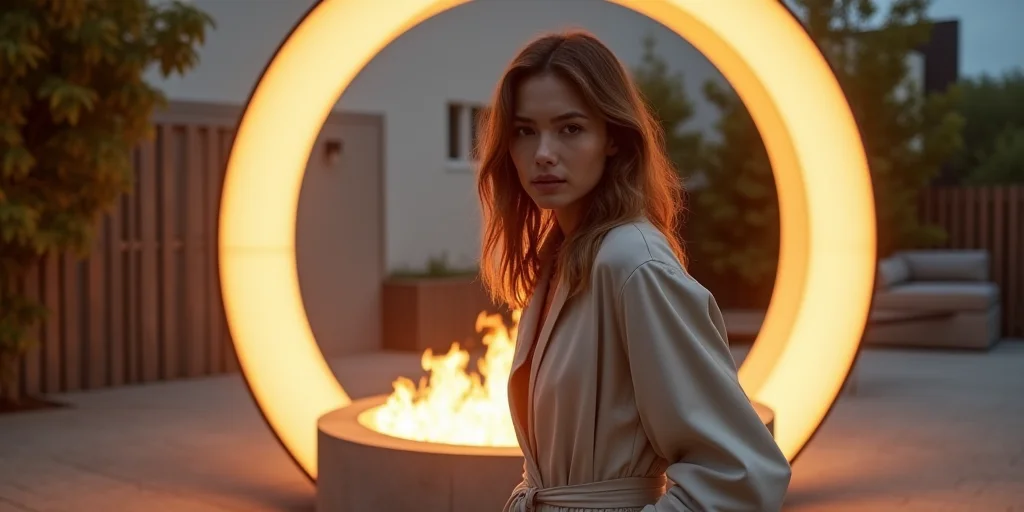 Halo Fire Pit Luxury Backyard Design – Alibaba.com