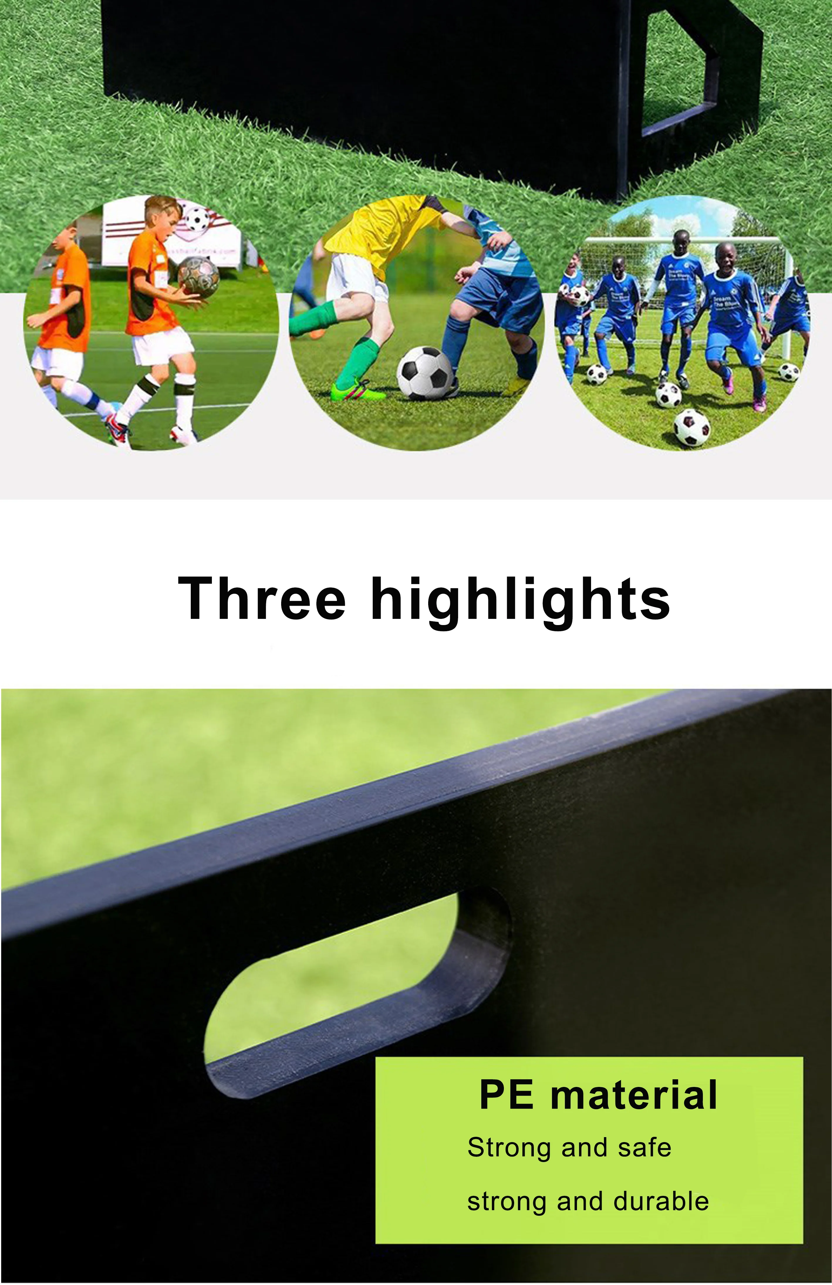 HDPE Kickback Rebound Board - Enhance Soccer Training