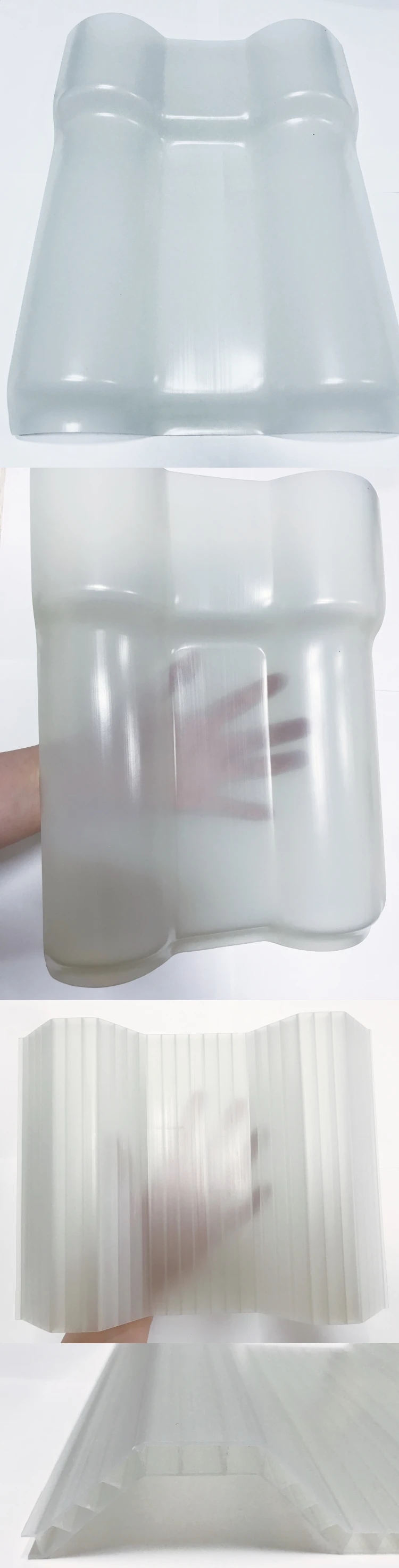 New Pvc Transparent Roof Sheet For Sheds/pvc Corrugated Translucent ...