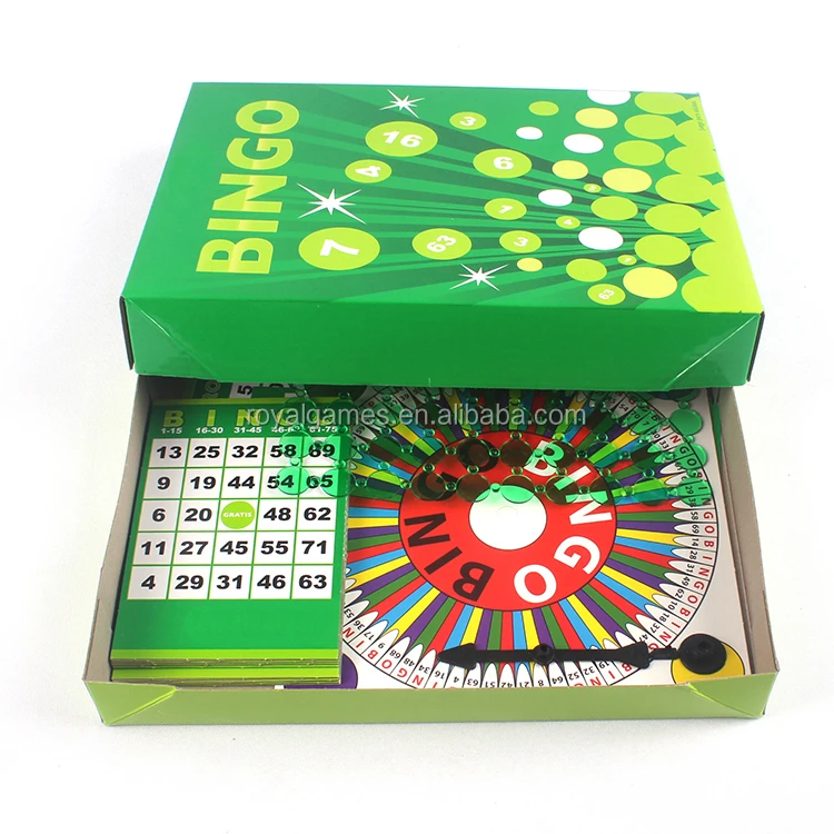 Professional Custom Paper Bingo Card Game - Welcomed OEM