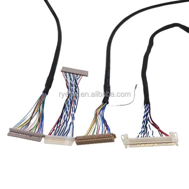 Hirose Df13 40pin-1.25c To Hirose Df14-20s-1.25c With Round Cable 20276 ...