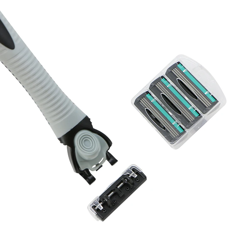 Haward Triple Stainless Steel Blade System Cartridge Razor