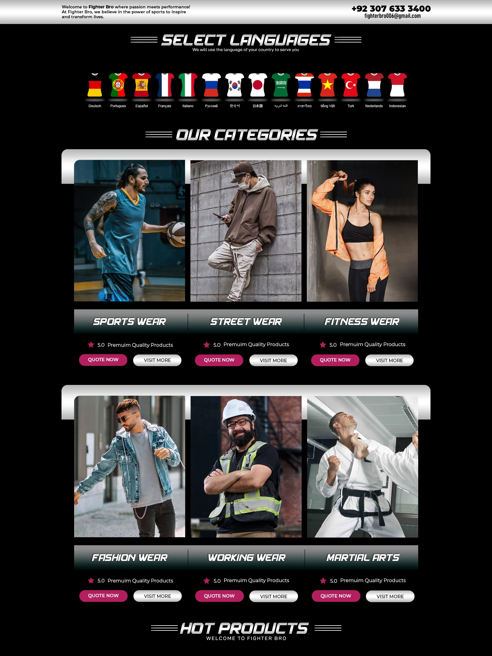 Company Overview - FIGHTER BRO