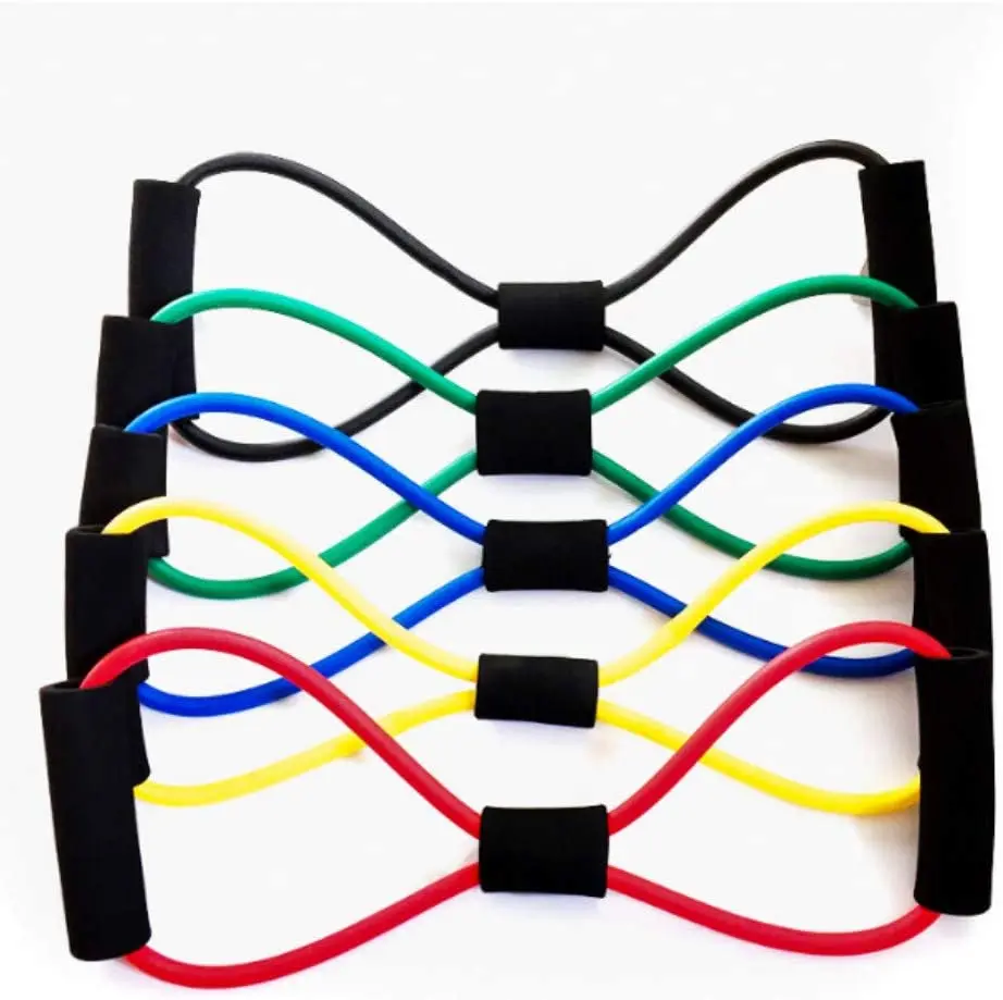 Home Resistance Band Exercise Cords Exercise Resistance Bands With ...