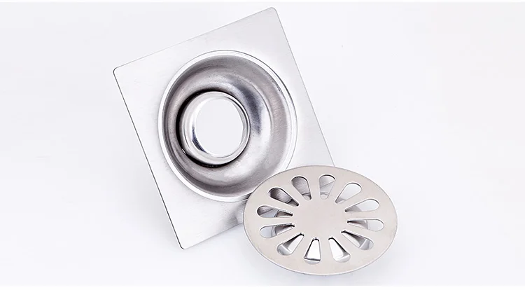10*10cm Polished/brushed Clean Out Stainless Steel Floor Waste - Buy 10 ...