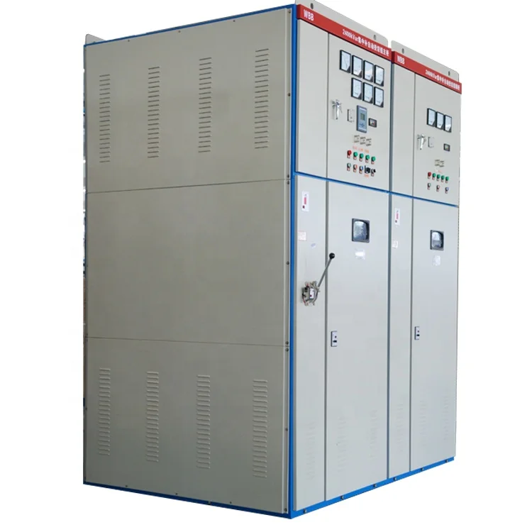High Voltage Reactive Power Compensation Cabinet 100 Kvar 500kvar Power ...